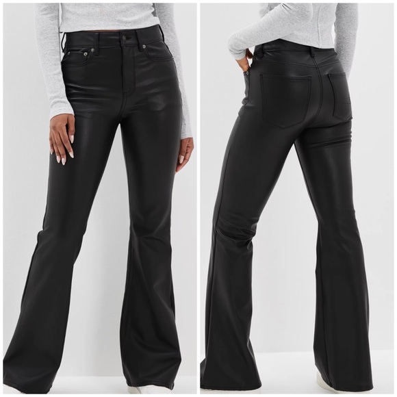 American Eagle Leather Pants